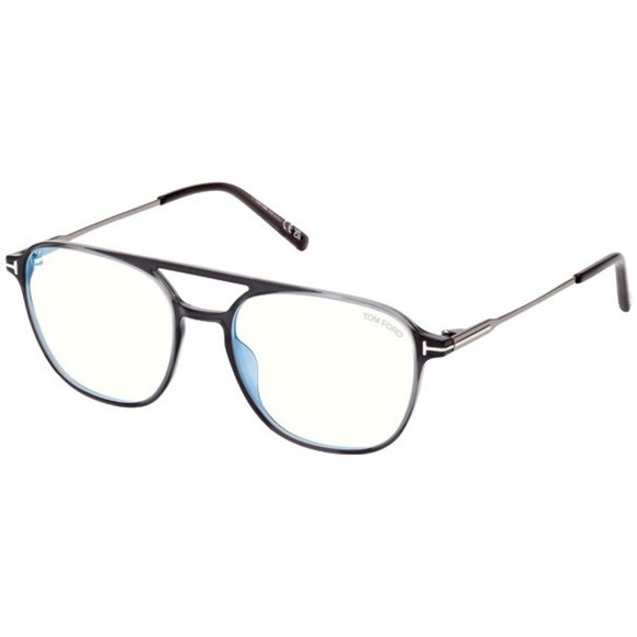 Tom Ford | Accessories | Tom Ford Pilot Eyeglasses Ft5874b2054 Gray ...